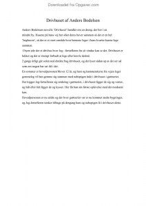 Drivhuset - Dansk - Opgaver.com