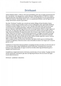 Drivhuset - Dansk - Opgaver.com