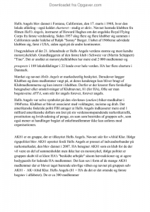 Noget om HA og AK81'erne - Dansk - Opgaver.com