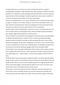 Dansk stil - analyse af den blomstrende have - Dansk - Opgaver.com