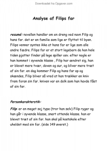 filips far - Dansk - Opgaver.com