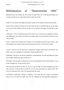 barnemordet - Dansk - Opgaver.com