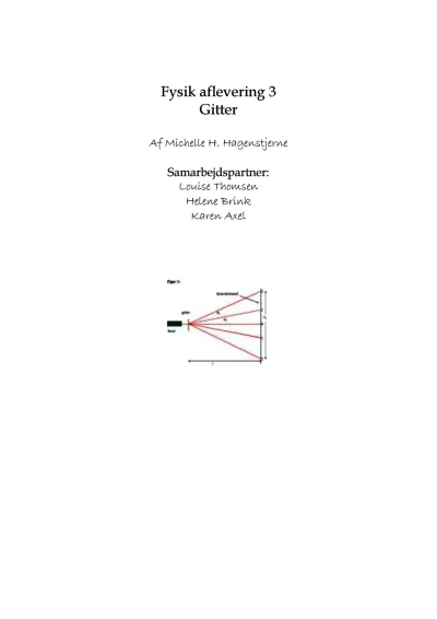 Gitter formlen - Fysik - Opgaver.com