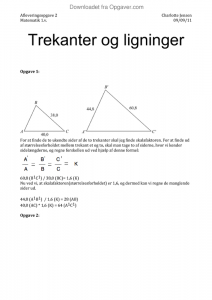 geometri - Matematik - Opgaver.com