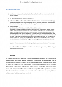 den blomstrende have. - Dansk - Opgaver.com