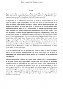 Bogen: Intet - Dansk - Opgaver.com