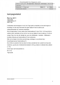 Kampagnetekst - Dansk - Opgaver.com
