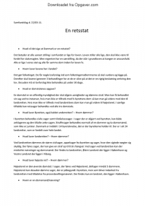 En retssag - Samfundsfag - Opgaver.com