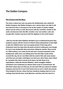 The Golden Compass - Engelsk - Opgaver.com