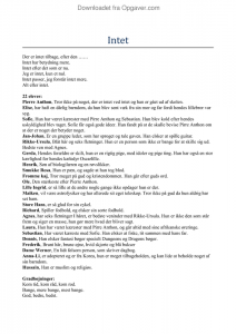 intet - Dansk - Opgaver.com