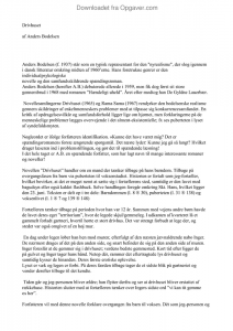 analyse af drivhuset - Dansk - Opgaver.com