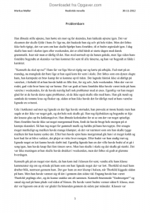 Problembarn - Dansk - Opgaver.com