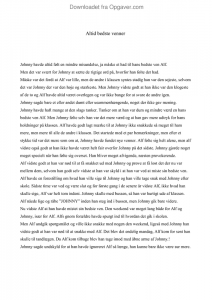 bedste venner - Dansk - Opgaver.com