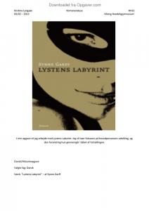 Lystens Labyrint - Dansk - Opgaver.com