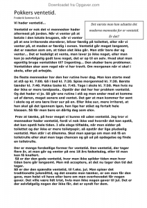 Ventetid - Dansk - Opgaver.com