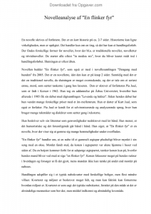 En flinker fyr - Dansk - Opgaver.com