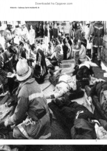 Subway Sarin Incident - Historie - Opgaver.com