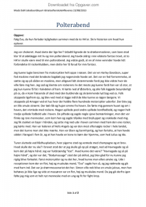 Polterabend - Dansk - Opgaver.com