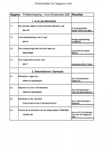 Mat - Efterskole - Matematik - Opgaver.com