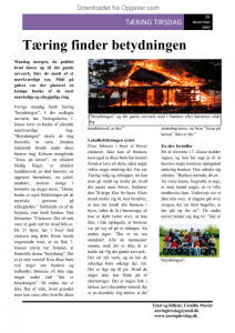 artikel om ''intet'' - Dansk - Opgaver.com