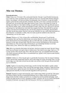 Min ven Thomas - Dansk - Opgaver.com