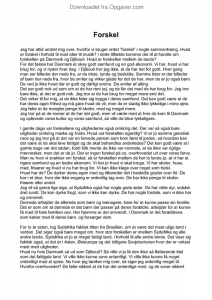 Forskel - Dansk - Opgaver.com